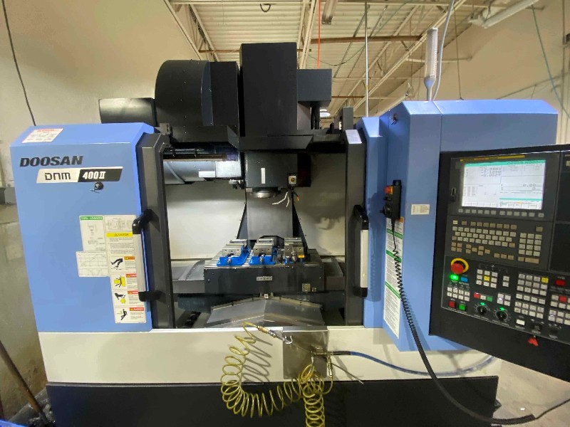CNC Machining Centers: 2015 Doosan DNM400II CNC Vertical Mach Ctr